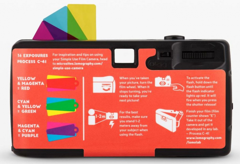 Lomography Simple Use Appareil photo couleur Négatif - Foto Erhardt