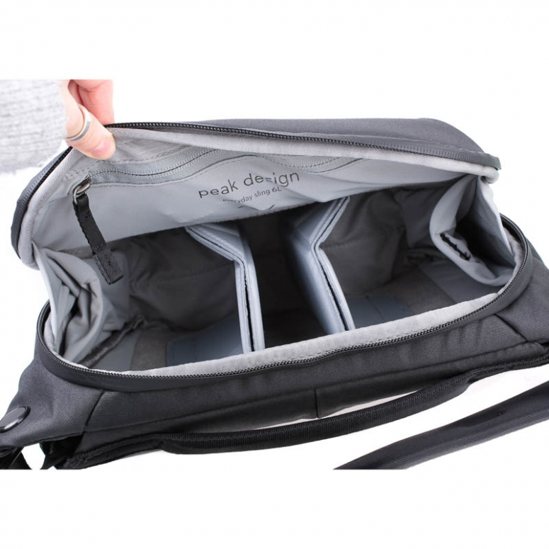 Peak Design Everyday Sling V2 6 Liter - Black (Black) - Foto Erhardt