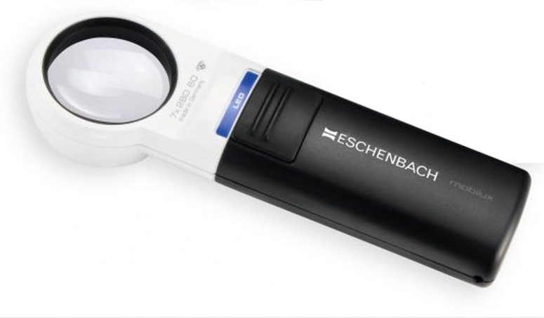 Eschenbach 15117 mobilux LED 7x 28dpt Ø35mm + Mobase - Foto Erhardt