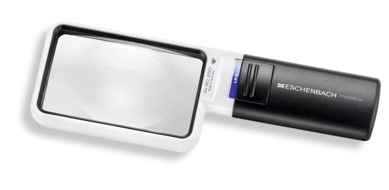 Eschenbach 15122 mobilux LED 3x 8dpt 90x54mm - Foto Erhardt