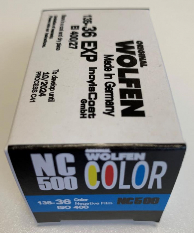 ORWO WOLFEN Color Negativfilm NC500 Kleinbild 36 Aufnahmen - Foto Erhardt