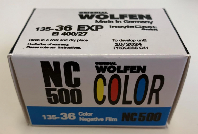 ORWO WOLFEN Color Negativfilm NC500 Kleinbild 36 Aufnahmen - Foto Erhardt