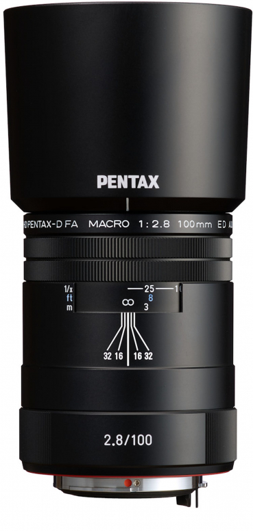 Pentax 100mm f2,8 WR Makro HD DFA AW schwarz - Foto Erhardt