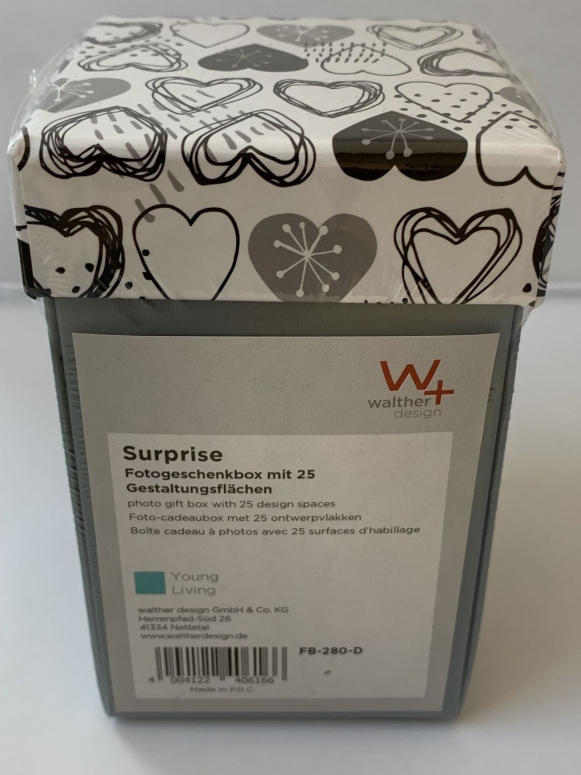Walther FB-280-D Fotogeschenkbox Surprise grau - Foto Erhardt