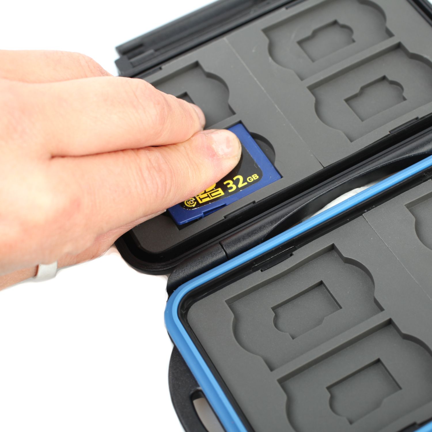 JJC memory card case for 8xSD+12MicroSD - Foto Erhardt