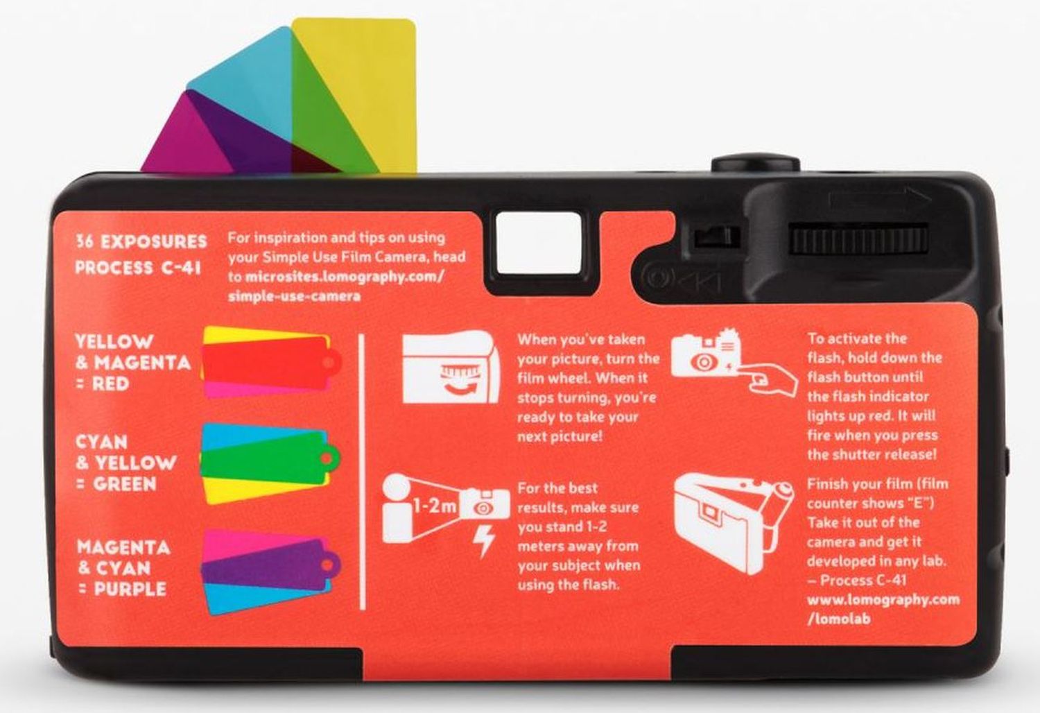 Lomography Simple Use Camera Color Negative - Foto Erhardt