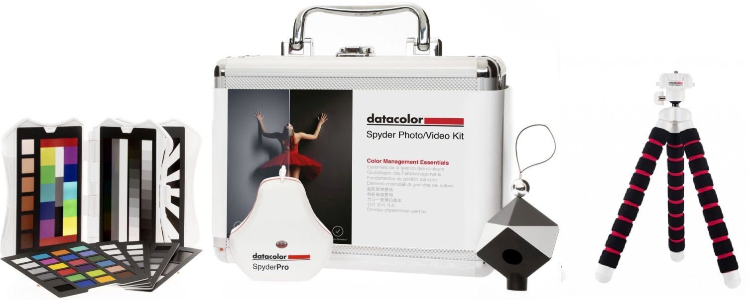 Datacolor Spyder Photo/Video Kit + Spyder Tripod Pro - Foto Erhardt