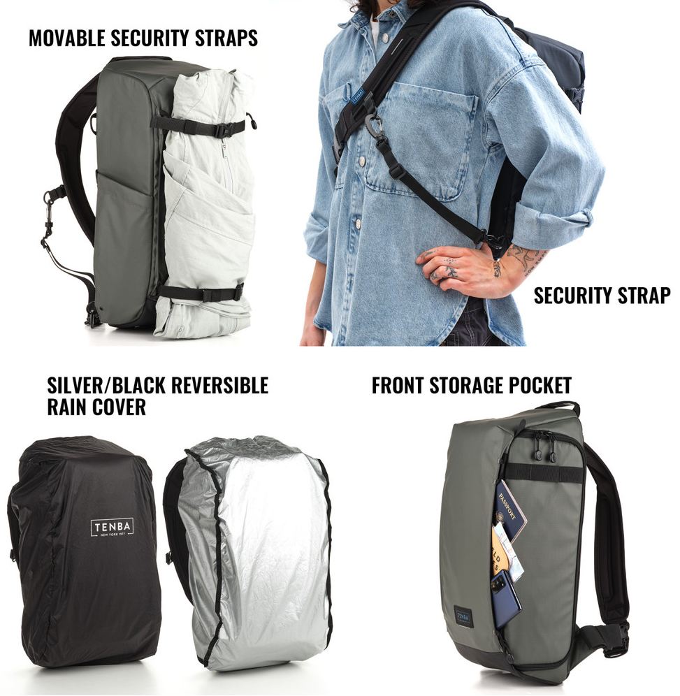Tenba Solstice v2 16L Sling Bag Gray - Foto Erhardt