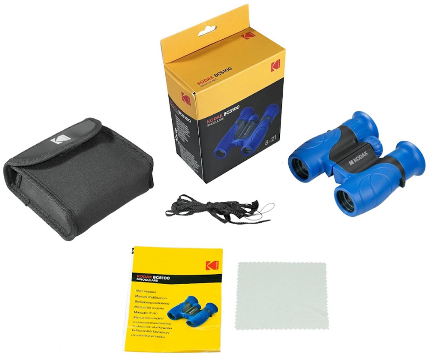 Kodak BCS100 Binoculars blue - Foto Erhardt