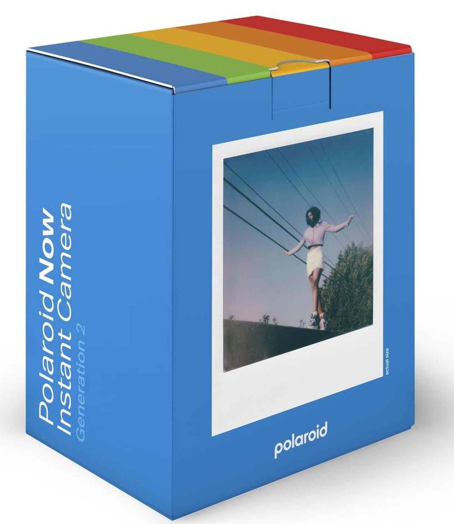 Polaroid Now camera blue + 600 Color film 40x - Foto Erhardt