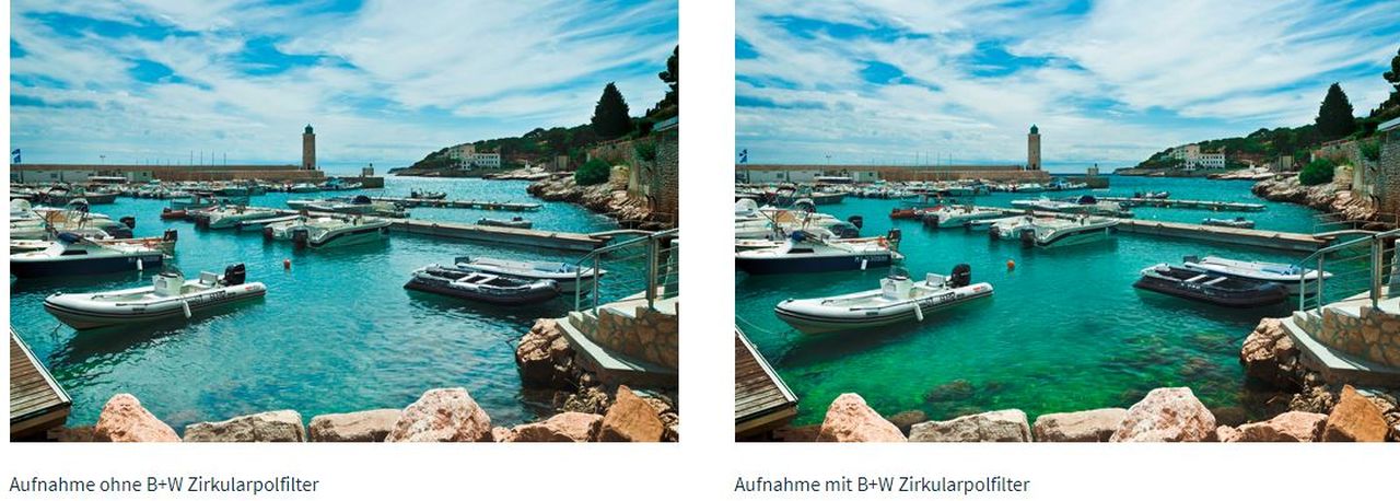 B+W Basic CPL Polfilter MRC 67mm - Foto Erhardt