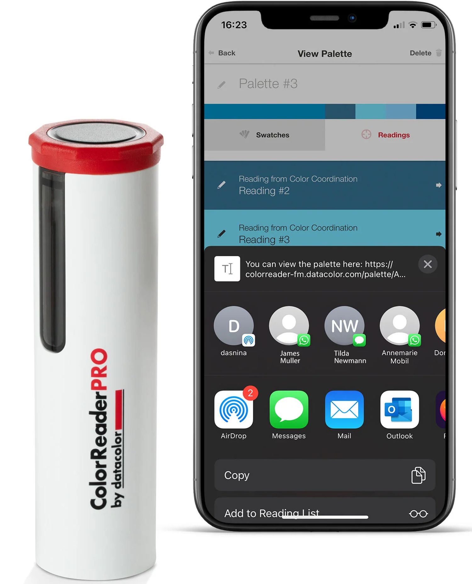 ppg colour reader pro