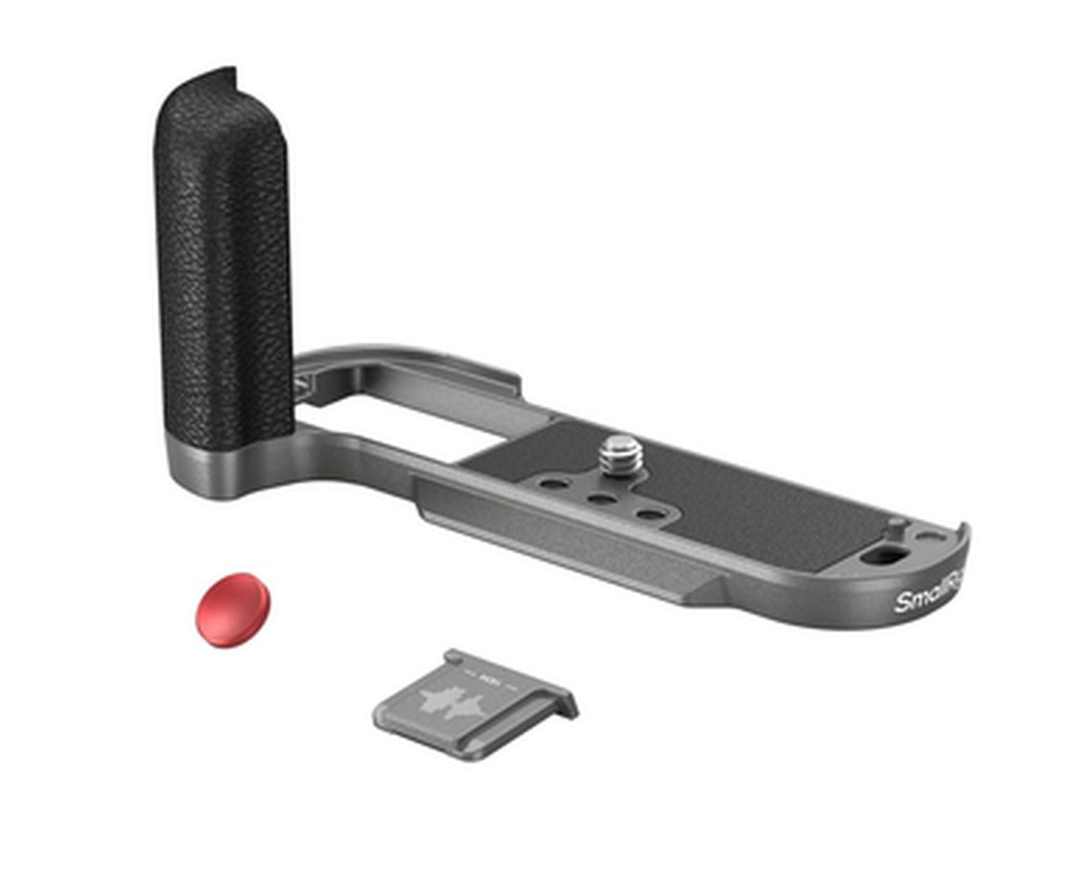 SmallRig 4712B Silicone L-Shape Handle for Fuji X-T50 Charcoal silver ...