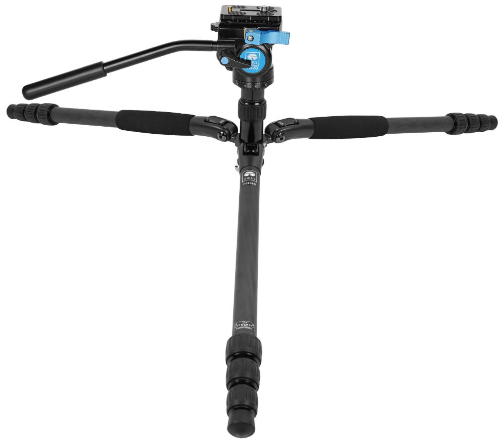 SIRUI T-024SK+VA-5X Traveler Ultralight Tripod Carbon with VA-5X ...