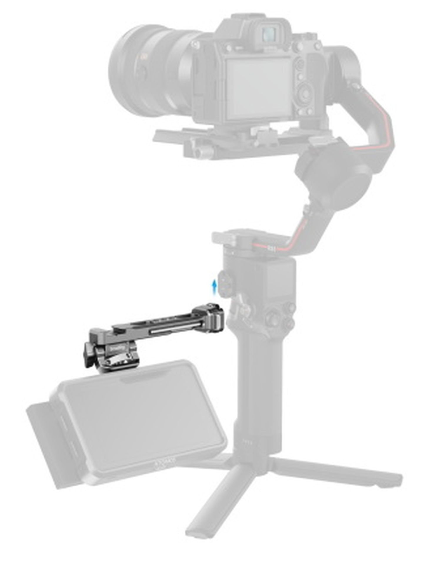 SmallRig 4637 HawkLock H21 monitor mount for DJI gimbals - Foto Erhardt