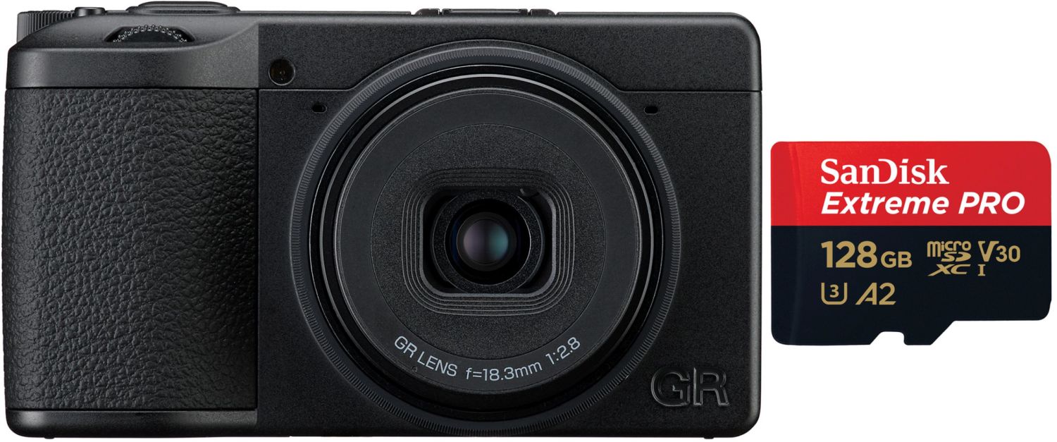 Ricoh GR IV Monochrome + SanDisk micro SDXC Extreme Pro 128GB - Foto ...