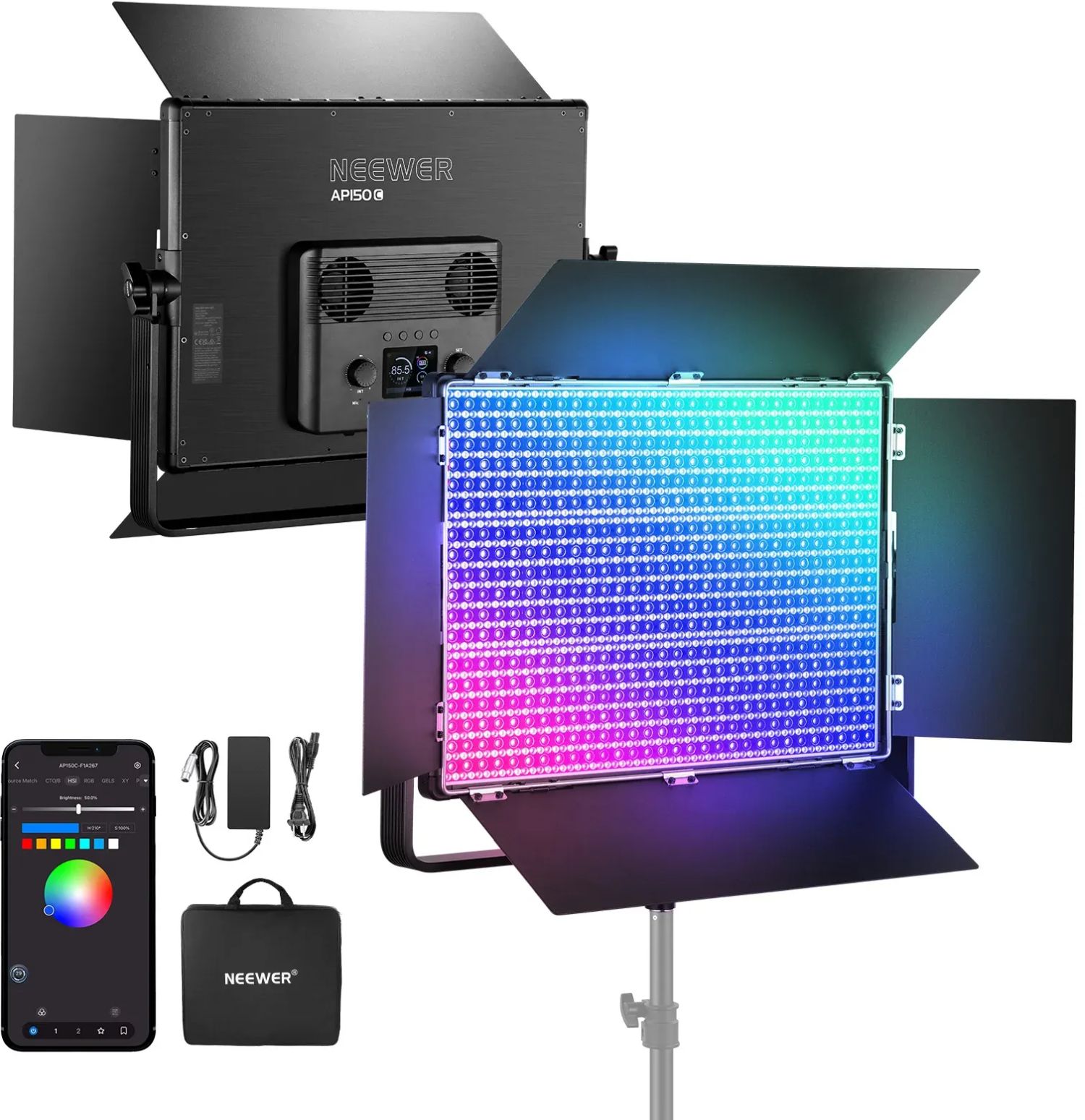 NEEWER AP150C 150 Watt RGB DMX LED Panel - Foto Erhardt