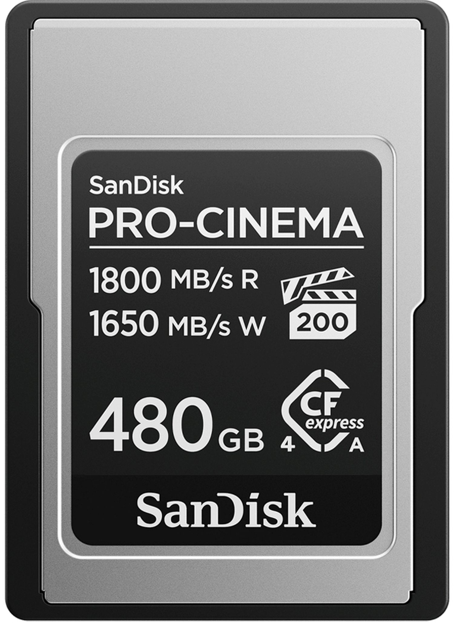 SanDisk Pro Cinema CFexpress Card Type A 480GB - Foto Erhardt
