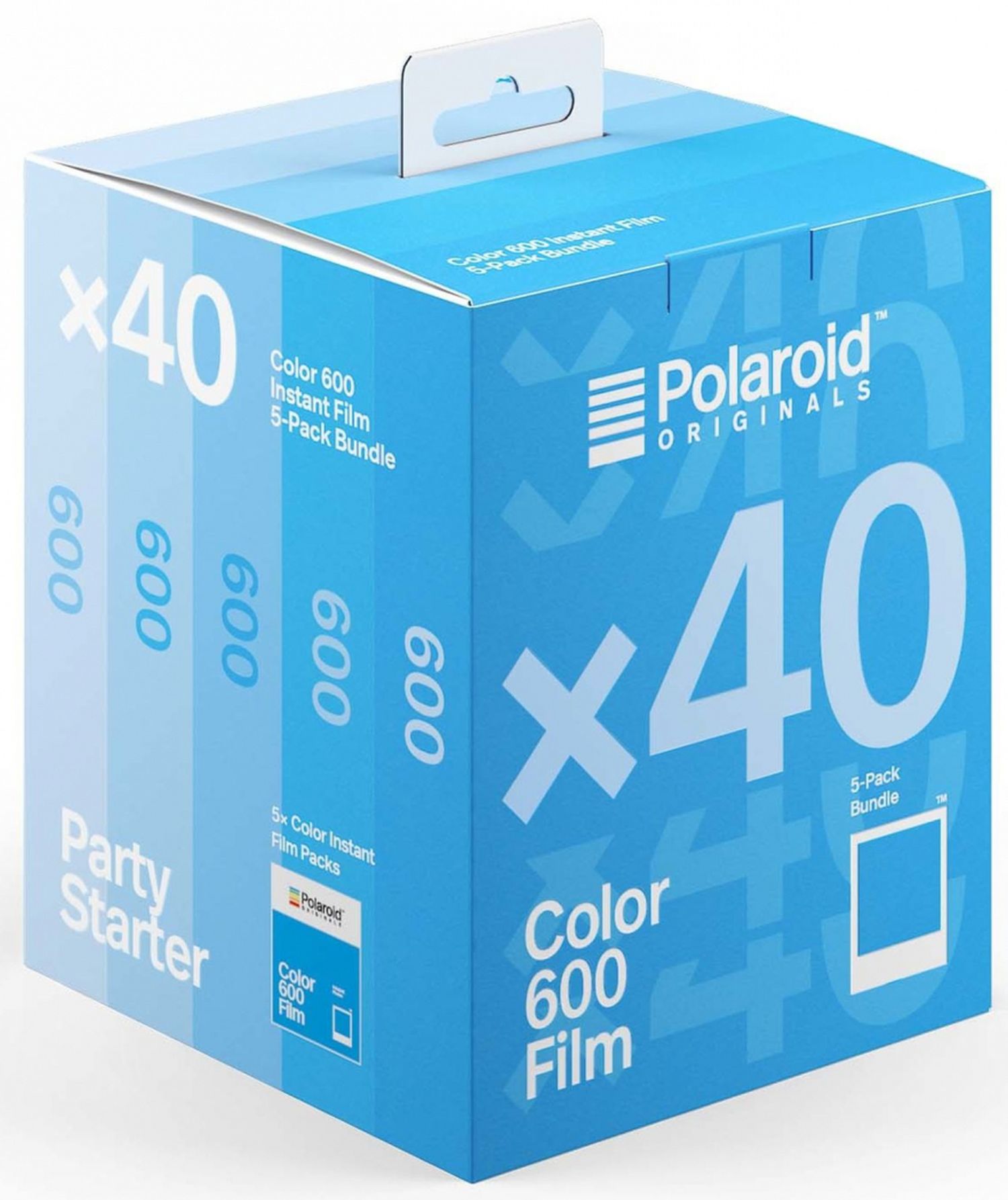 Polaroid Now Gen2 Kamera Blau + 600 Color Film 40x - Foto Erhardt