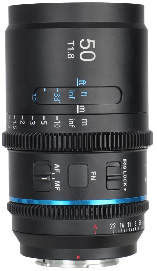 SIRUI Astra 50mm T1.8 1.33x Full Frame Z Mount BF - Foto Erhardt