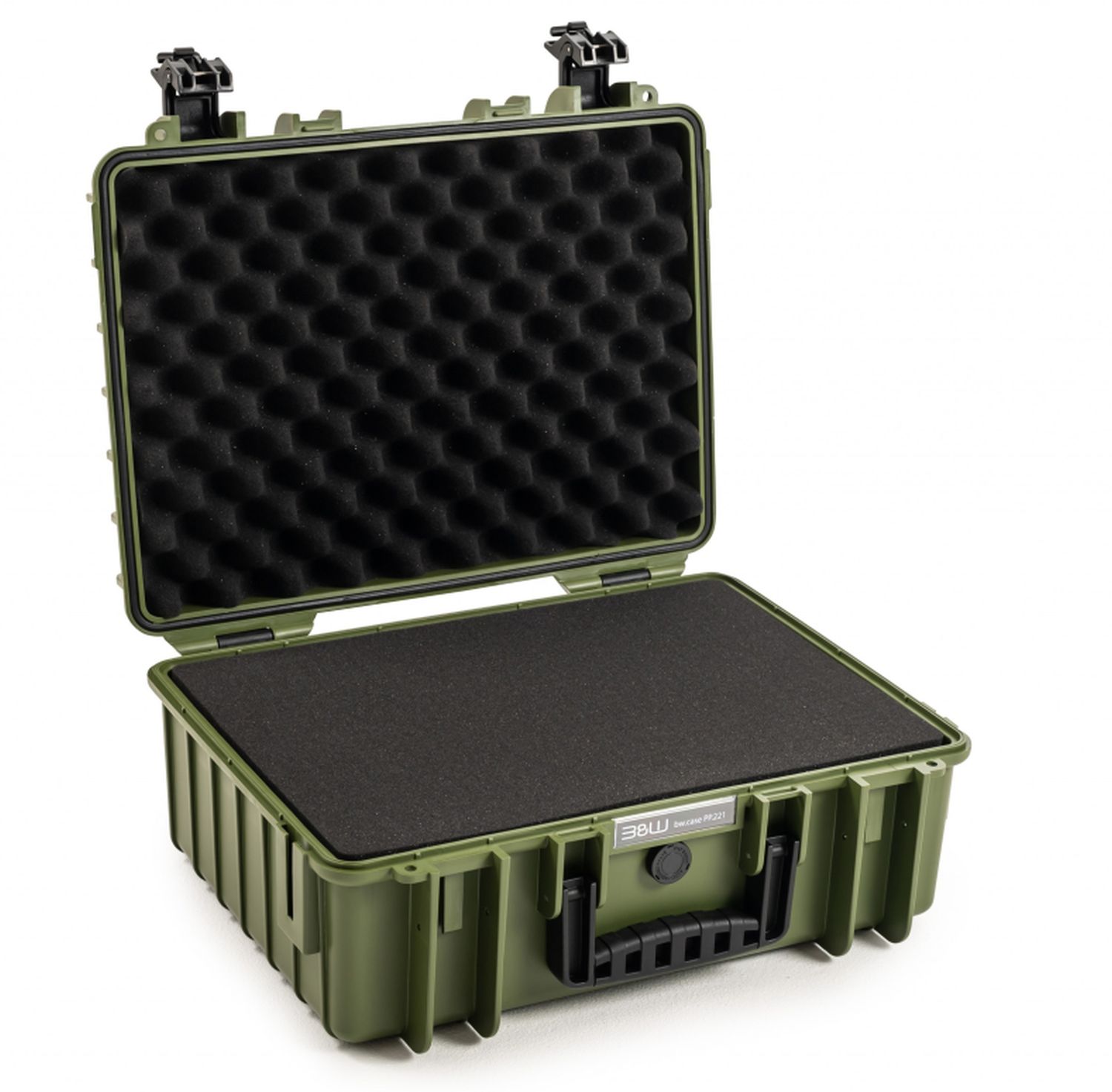 B&W Case Type 5000 Brown Green - Foto Erhardt