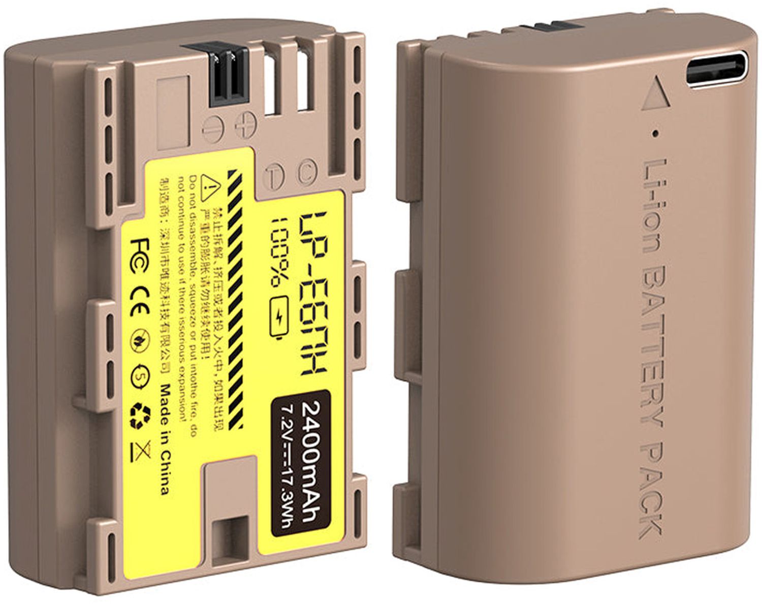 Ulanzi Canon LP-E6NH battery with USB-C charging port - Foto Erhardt