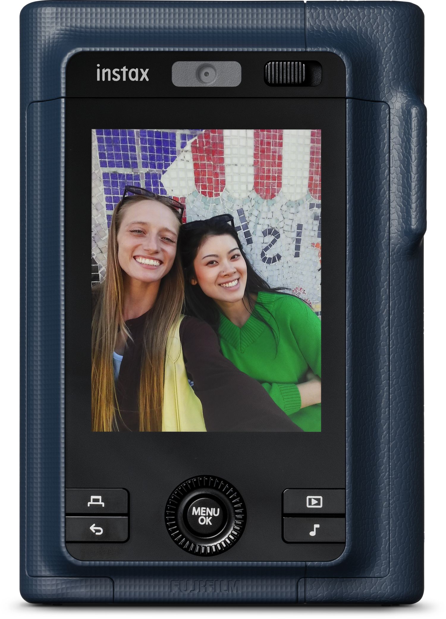 Fujifilm Instax Mini LiPlay Plus Navi Blue - Foto Erhardt