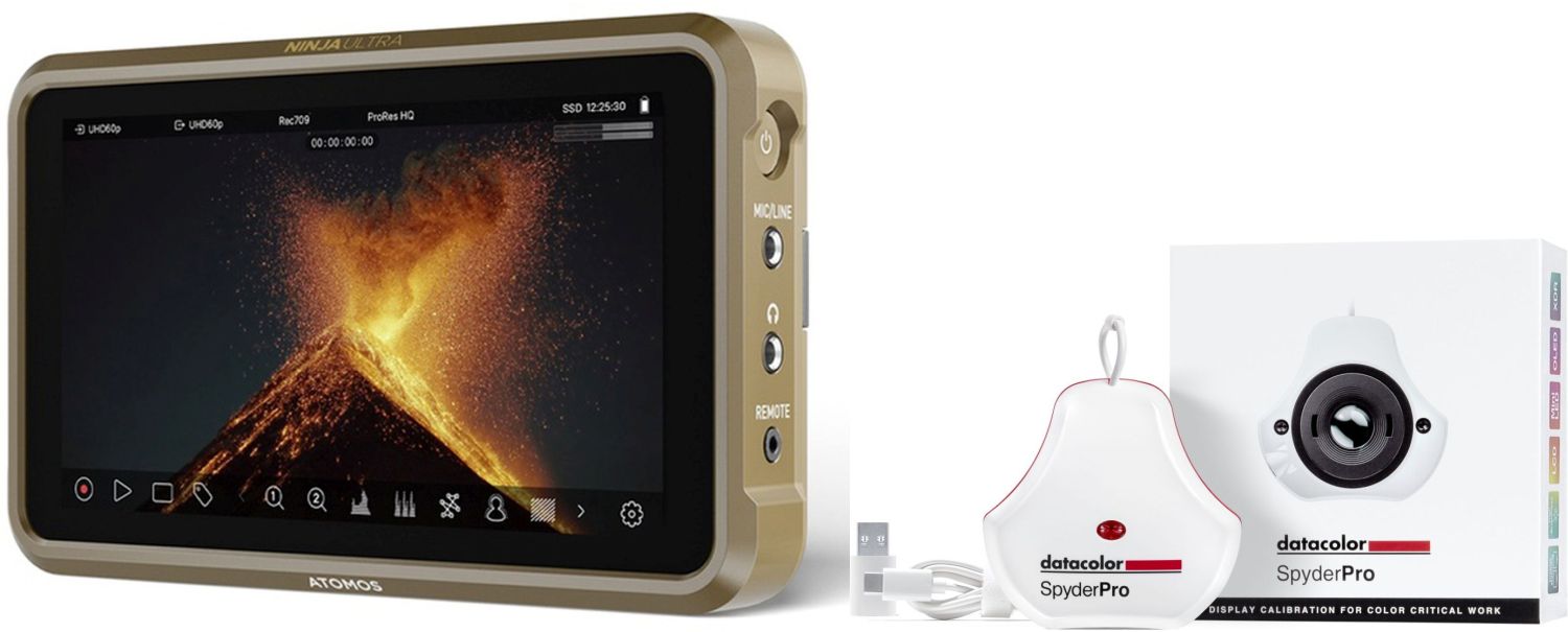 Atomos Ninja Ultra 5.2" 4K + Datacolor Spyder Pro - Foto Erhardt