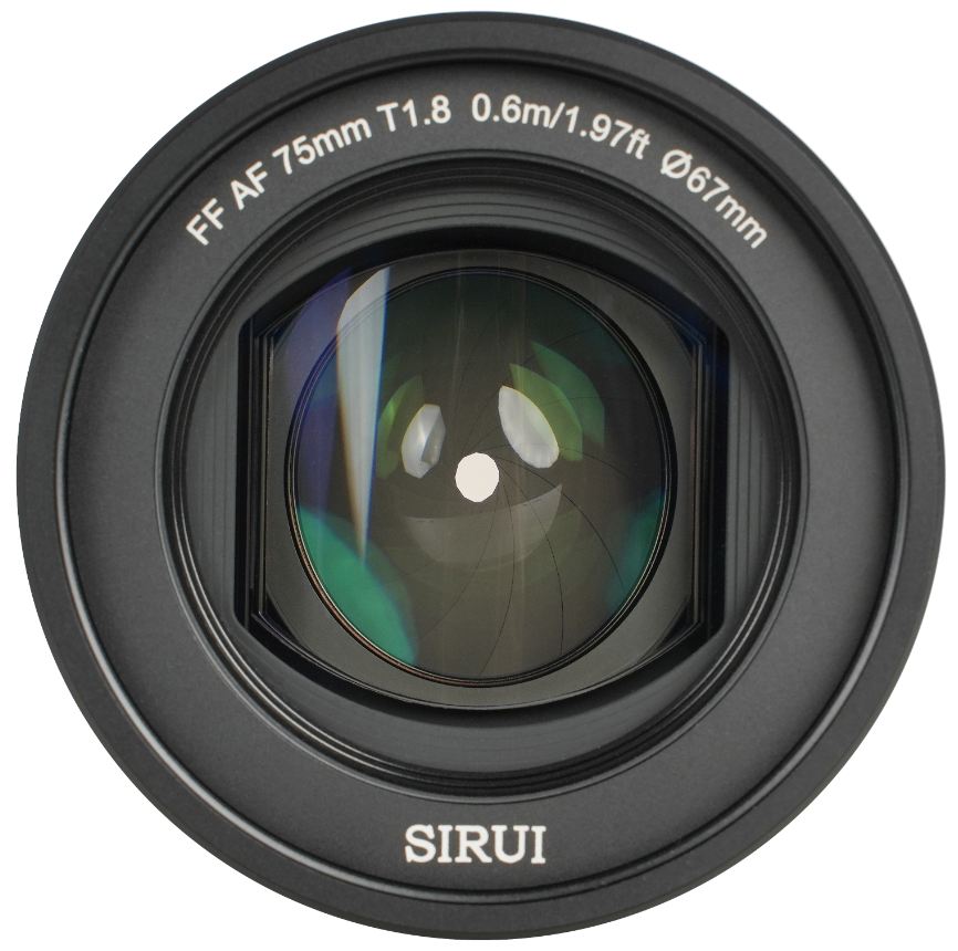 SIRUI Astra 75mm T1.8 1.33x Full Frame Z Mount NF - Foto Erhardt
