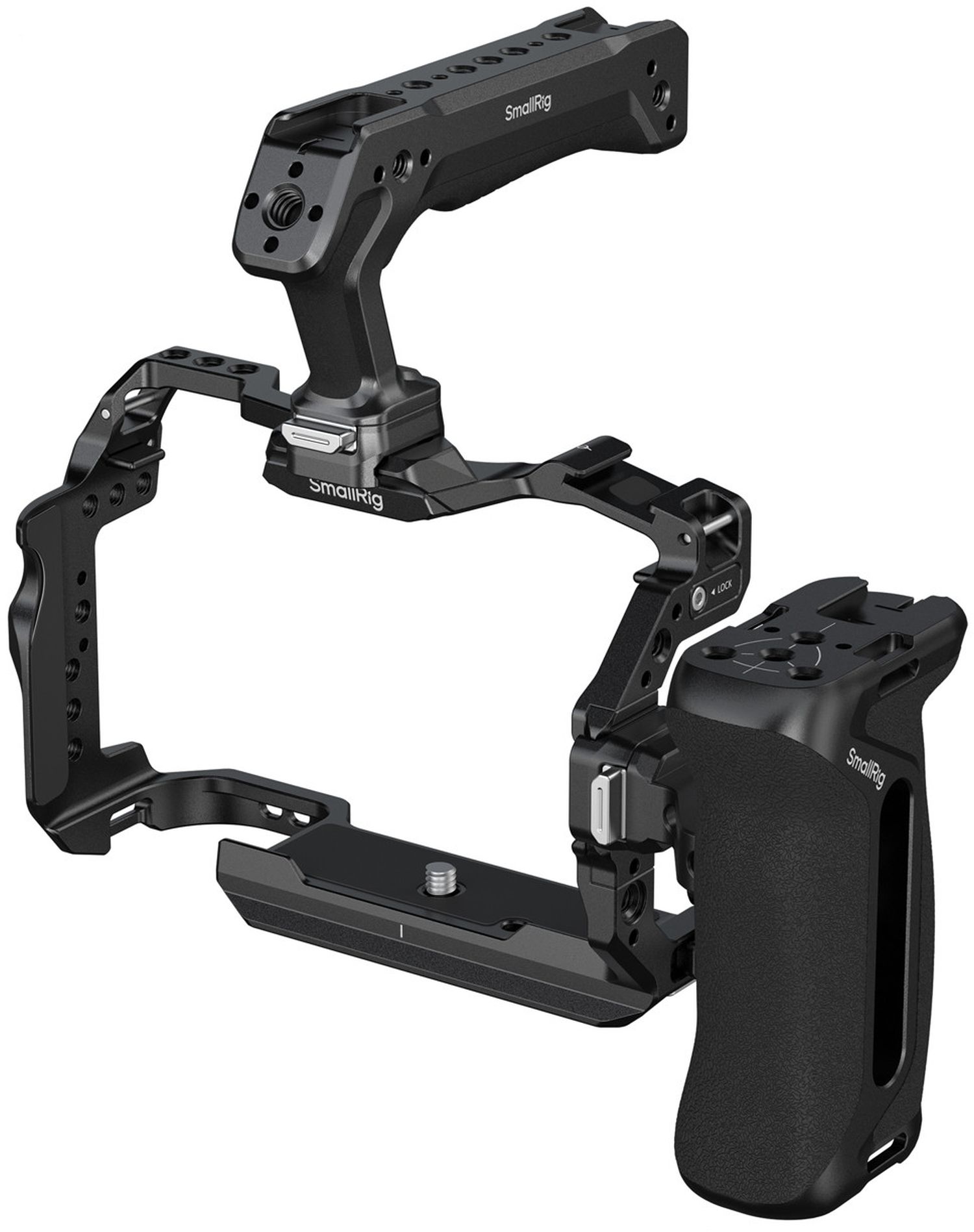 SmallRig 5958 HawkLock Quick Release Cage Kit R6 Mark II/III (Adv.Ed ...