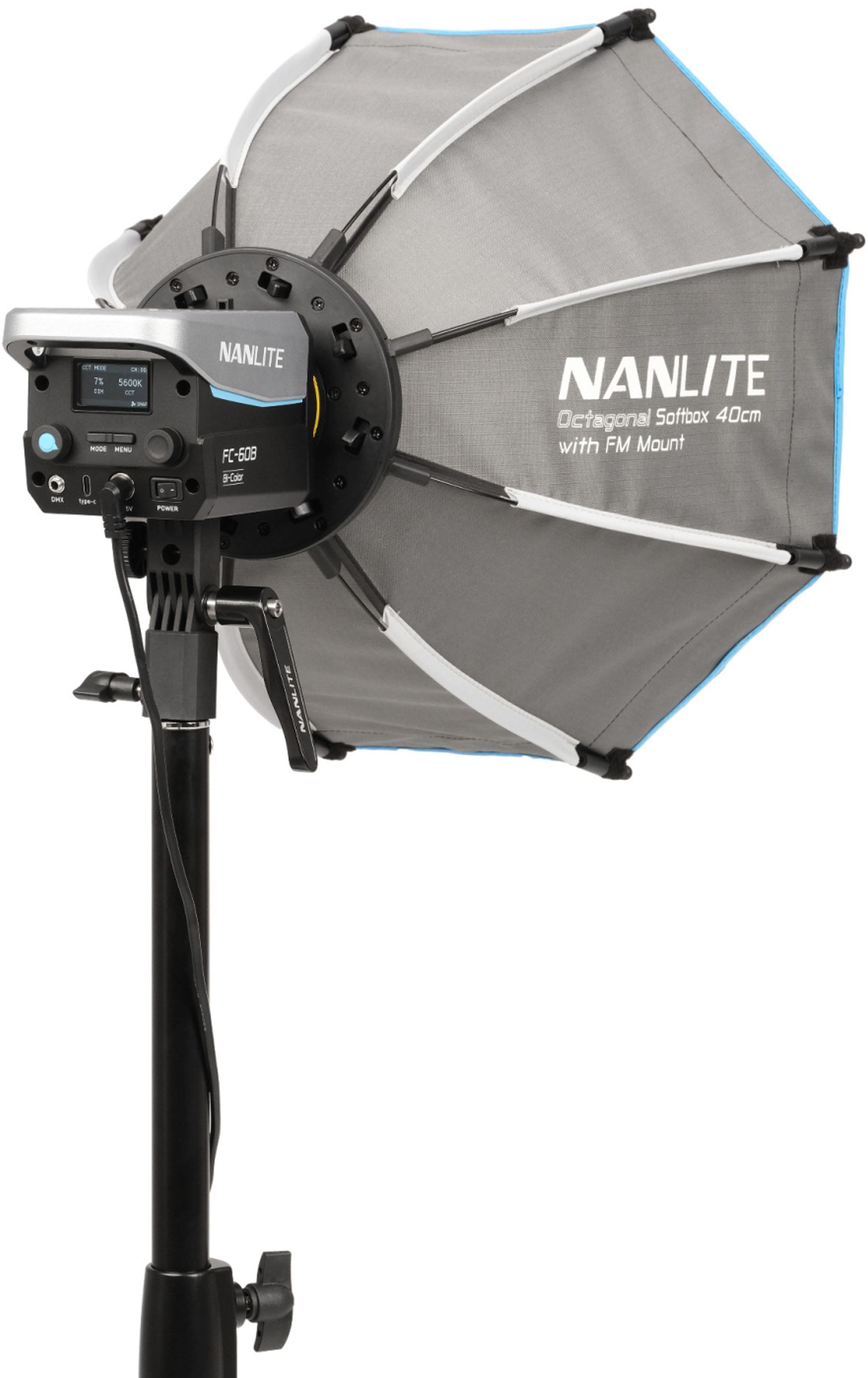 NANLITE SB-FMM-O-40 Octagonal softbox 40cm FMM bayonet - Foto Erhardt