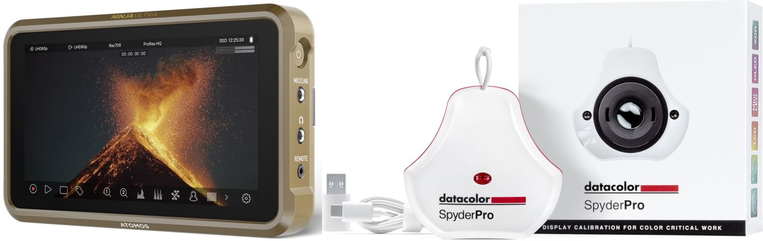 Atomos Ninja Ultra Creators Kit + Datacolor Spyder Pro - Foto Erhardt