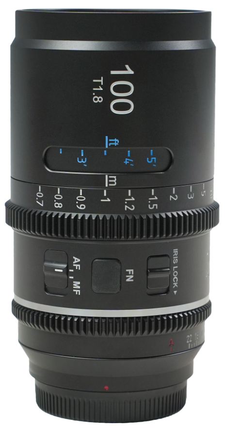 SIRUI Astra 100mm T1.8 1.33x Full Frame Z Mount NF - Foto Erhardt