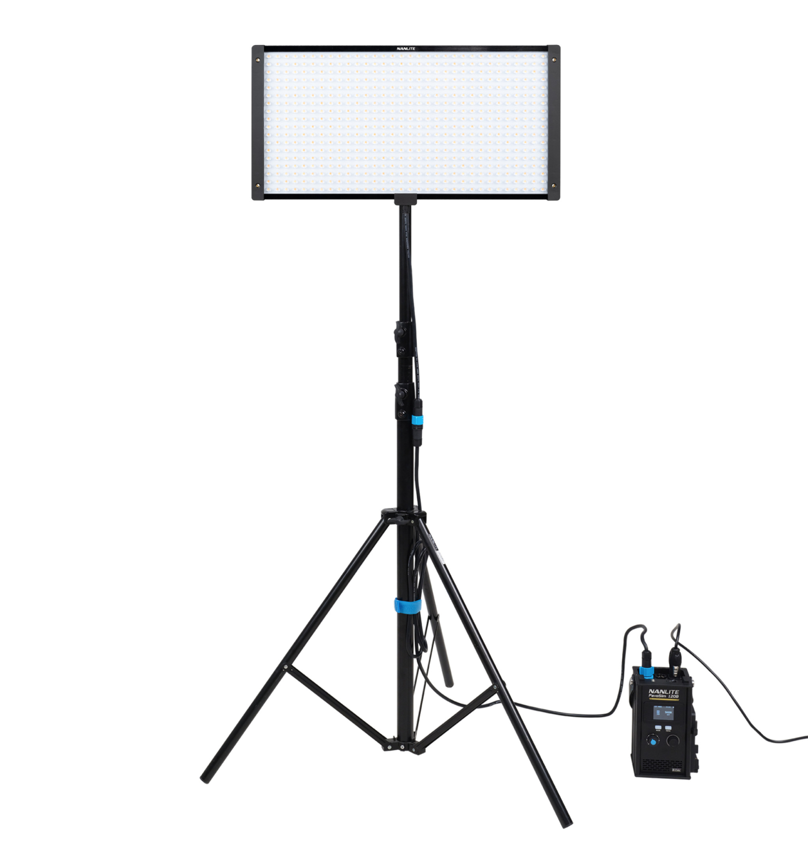 Panneau lumineux à LED NANLITE PavoSlim 120B Bi-Color - Foto Erhardt