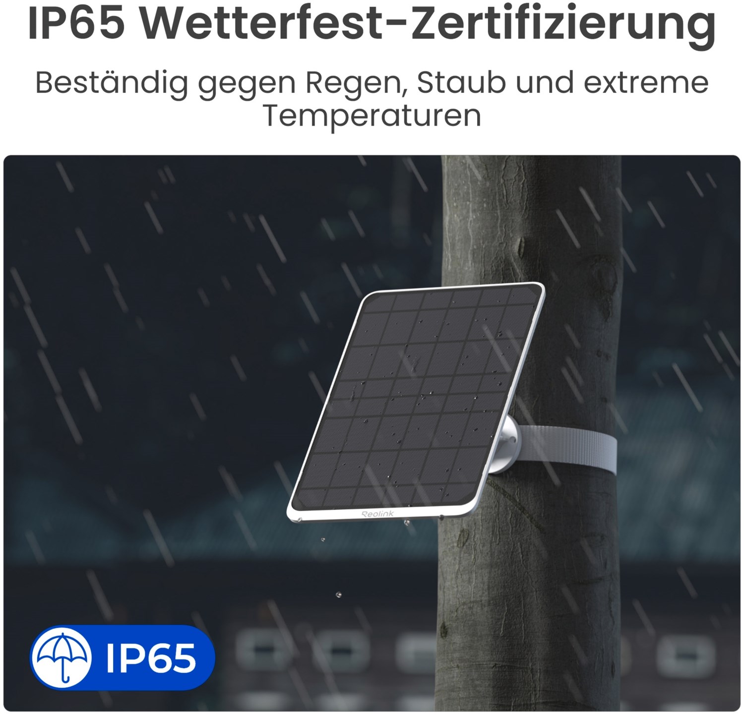 Reolink Solar Panel V3 - 12W weiß - Foto Erhardt