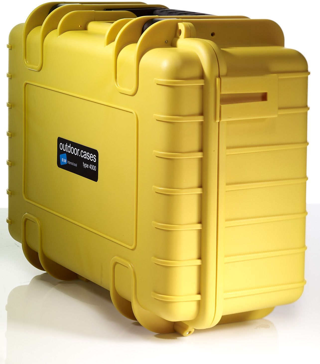 B&W Case Type 5000 RPD yellow with compartment division - Foto Erhardt