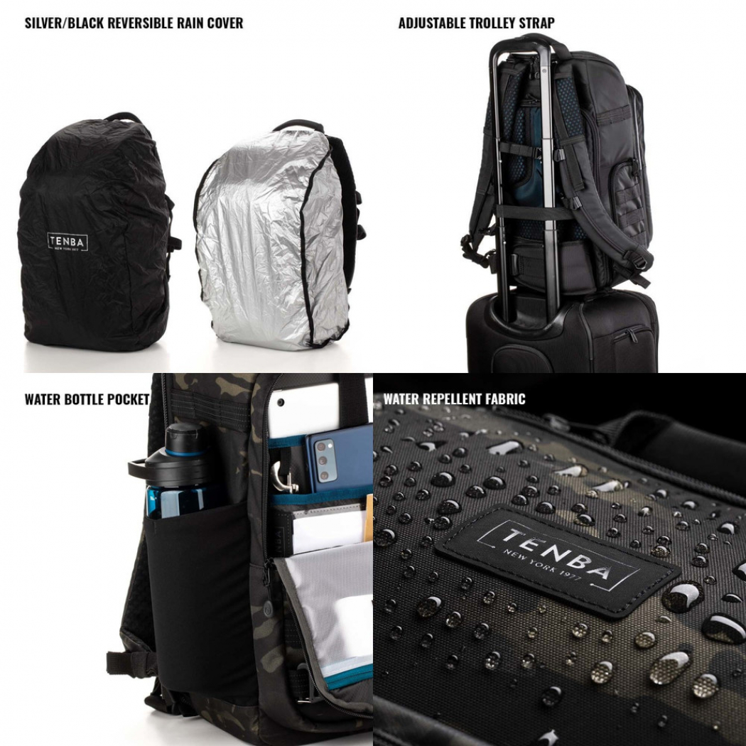 Tenba Axis v2 16L Rucksack MultiCam - Manfrotto - fotogena