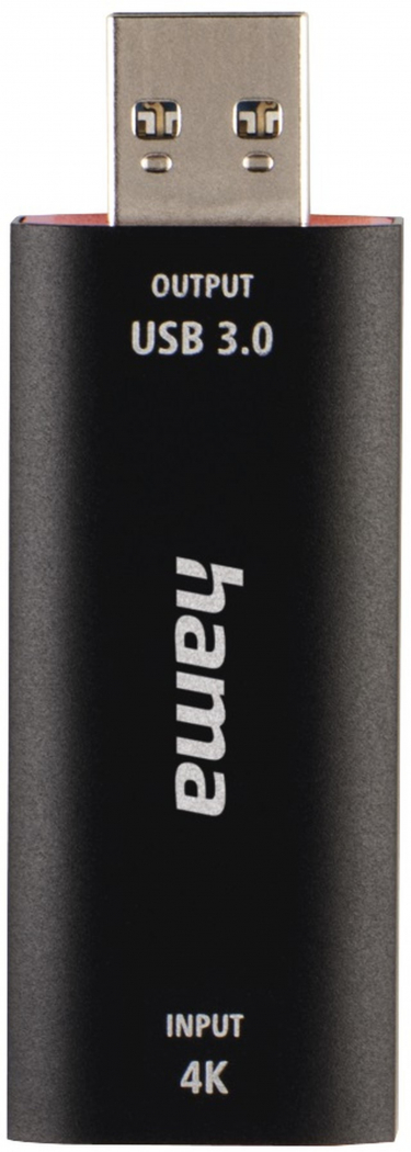 Hama HDMI Video Recording Stick USB Plug 4K - Foto Erhardt