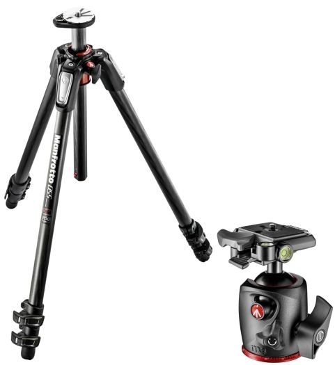 Manfrotto MT055CXPRO3 + MHXPRO-BHQ2 - Foto Erhardt