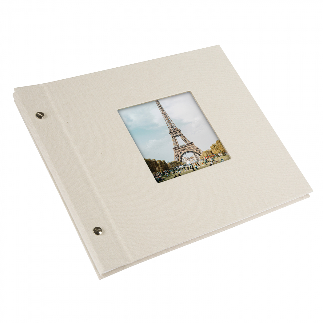 Goldbuch Screw album 26823 Bella Vista 30x25cm sand gray - Foto Erhardt