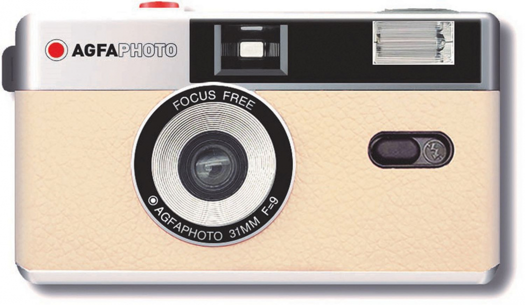 AgfaPhoto Reusable Photo Camera beige - Foto Erhardt