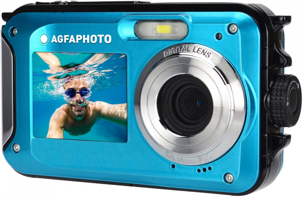 AgfaPhoto WP8000 blue digital camera - Foto Erhardt