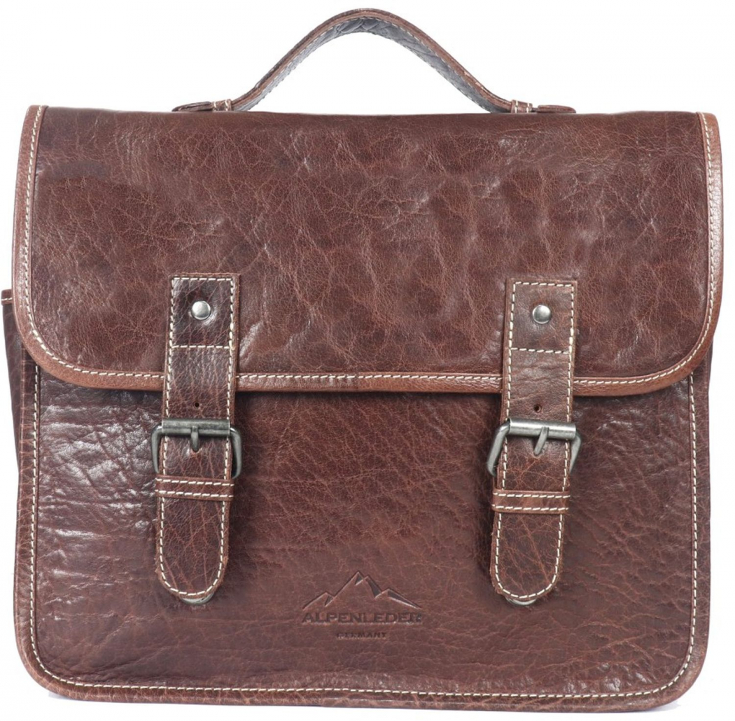 Alpine Leather Camera Bag Reporter Brandy - Foto Erhardt