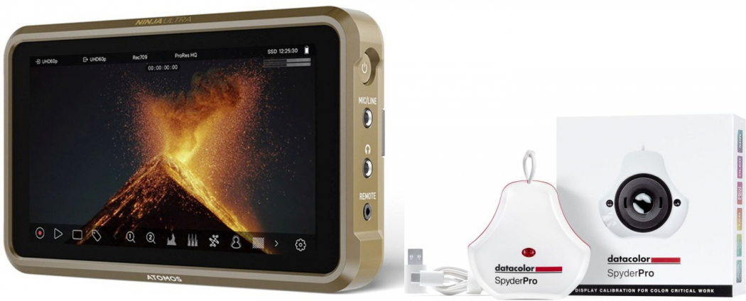 Atomos Ninja Ultra 5,2" 4K + Datacolor Spyder Pro - Foto Erhardt