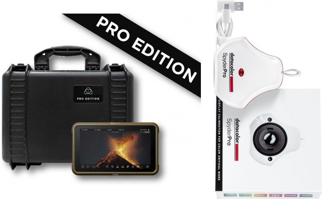 Atomos Ninja Ultra Pro Edition + Datacolor Spyder Pro - Foto Erhardt