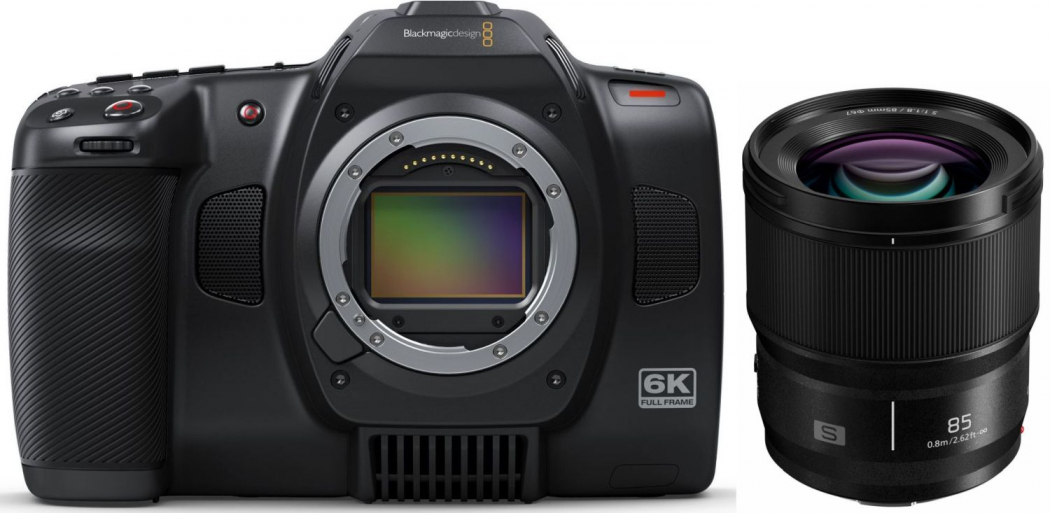 Blackmagic Cinema Camera 6K + Panasonic Lumix S 85mm f1.8 - Foto Erhardt