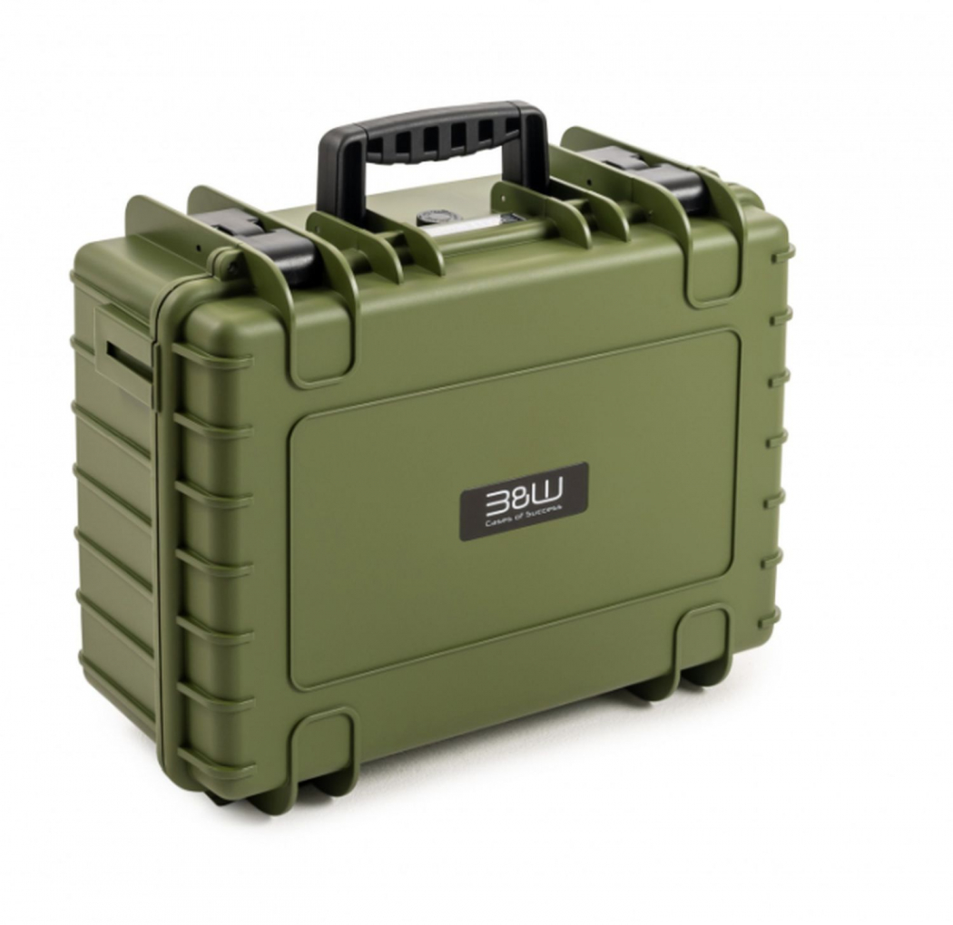 B&W Case Type 5000 Brown Green - Foto Erhardt