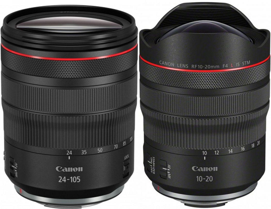 Canon RF 10-20mm f4 L IS STM + RF 24-105mm f4 L IS USM - Foto Erhardt