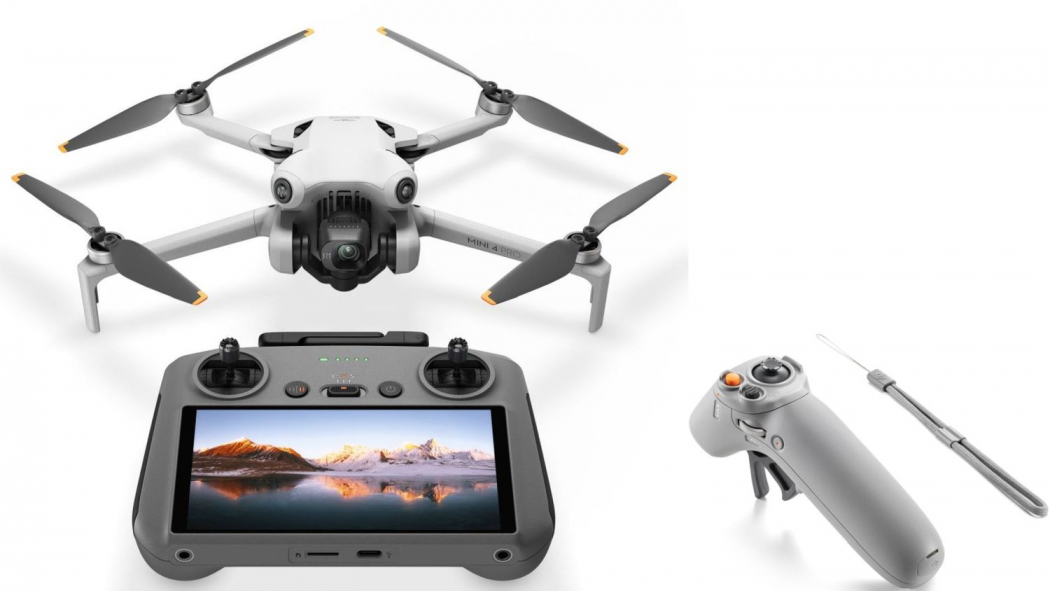 DJI Mini 4 Pro + RC 2 + RC Motion 2 - Foto Erhardt