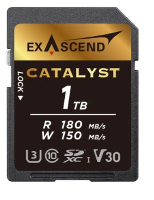 Exascend Catalyst 1TB 180MB/S V30 UHS I - Foto Erhardt